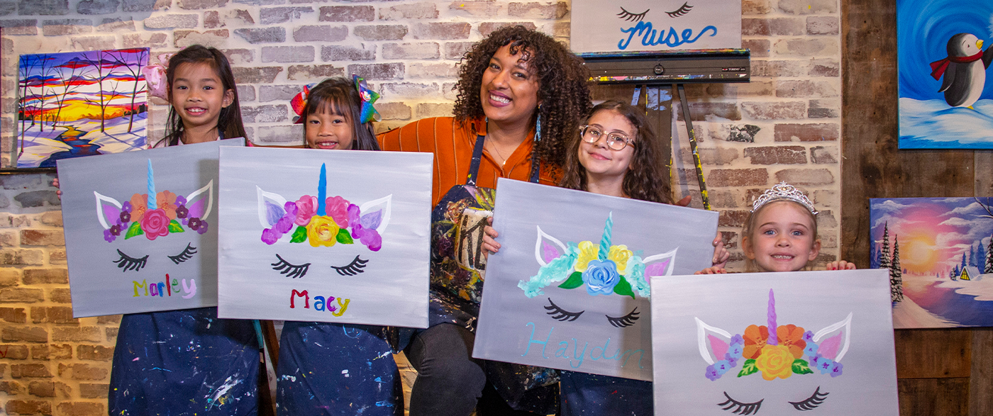 Kids Birthday Painting Parties | Muse Paintbar
