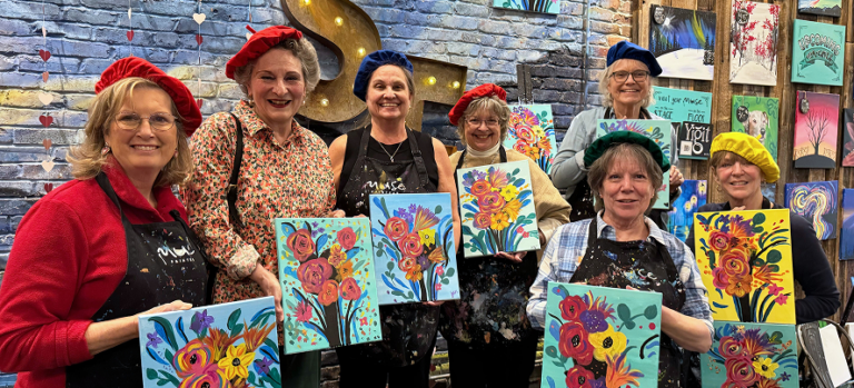 Fun Spring Painting Ideas | Paint and Sip | Muse Paintbar
